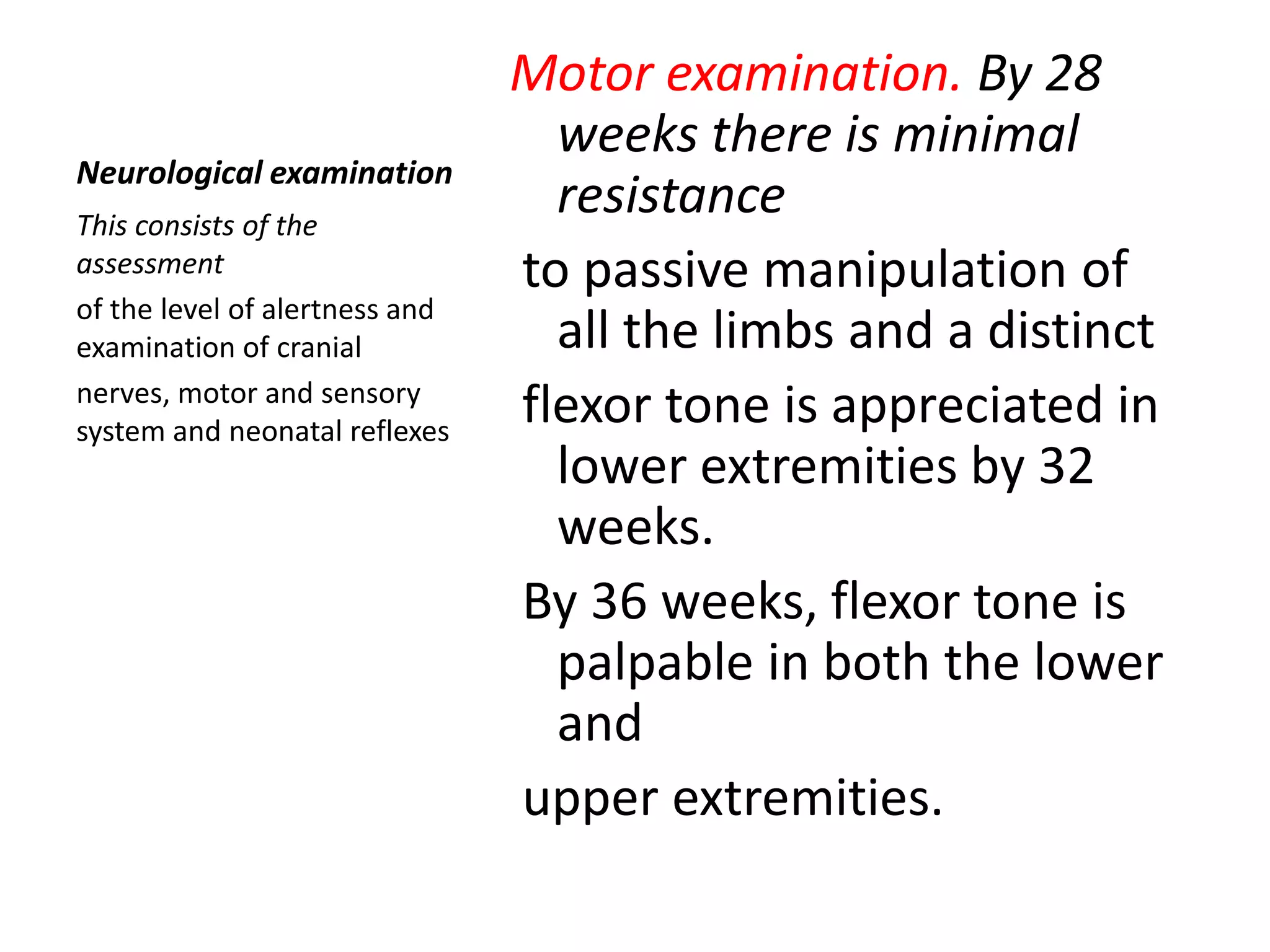 Newborn history and examination | PPTX