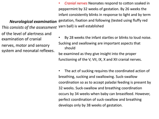 Newborn history and examination | PPTX | Pregnancy | Reproductive Health