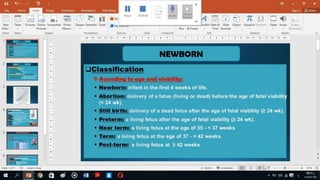 New born infant | PPT