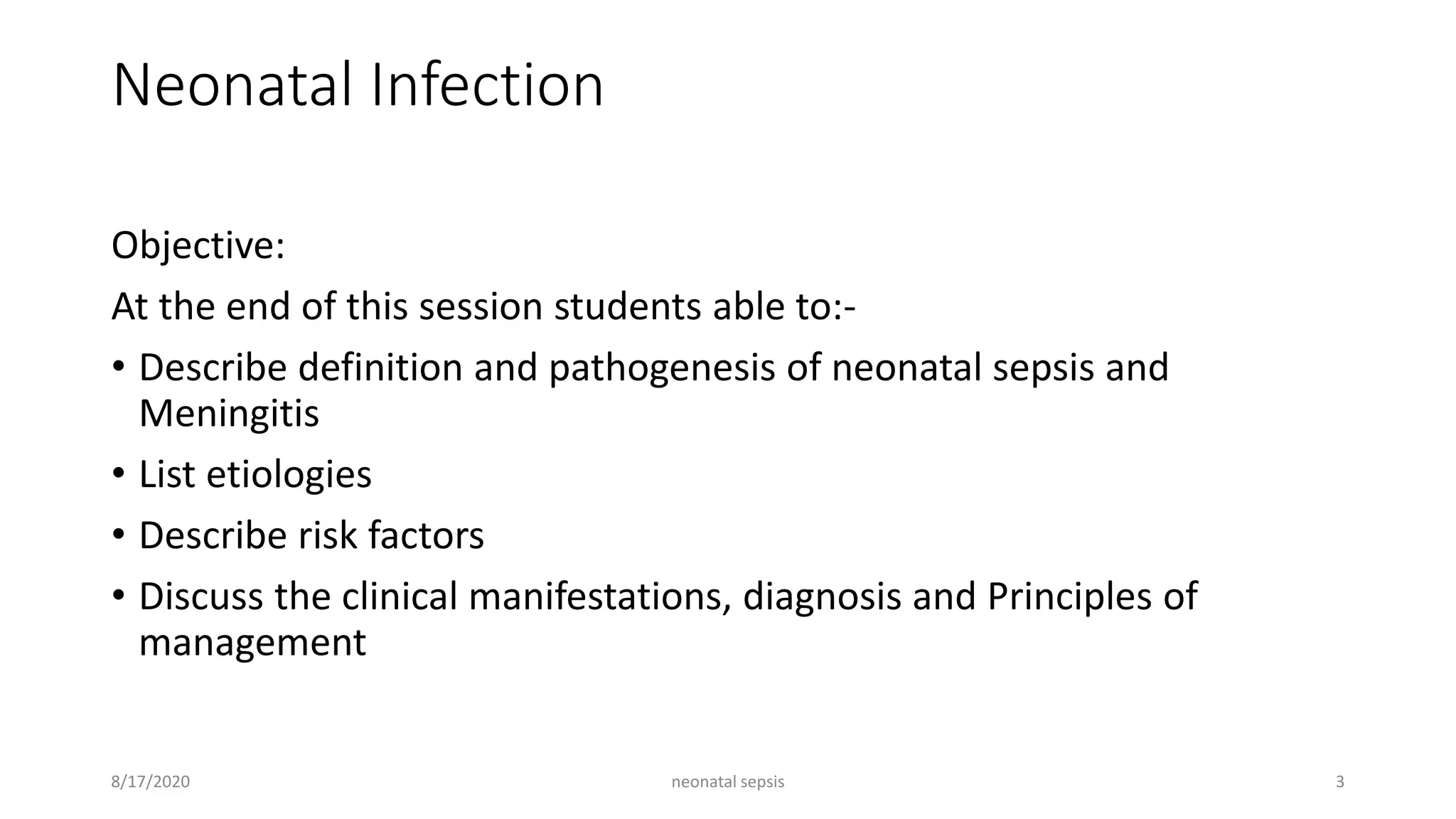 Newborn infection | PPTX