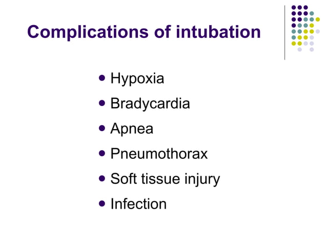 Newborn intubation | PPT