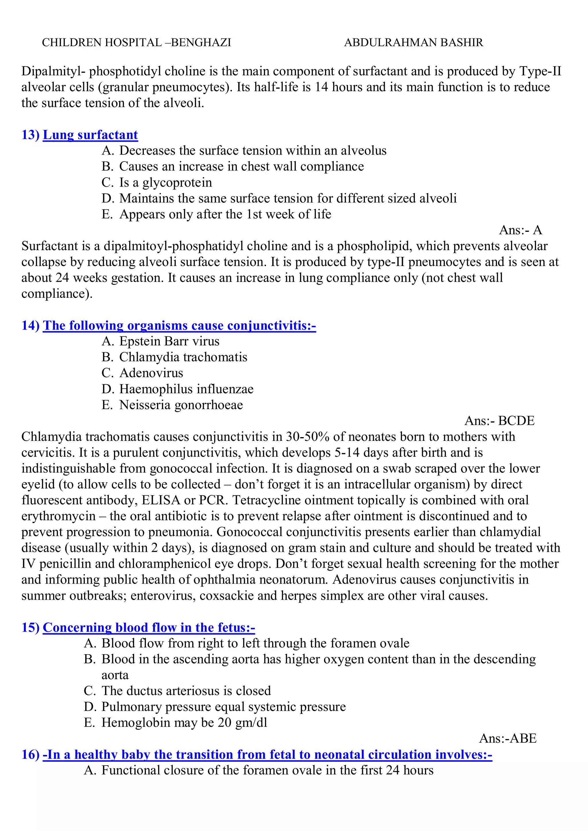 Newborn mcq | PDF