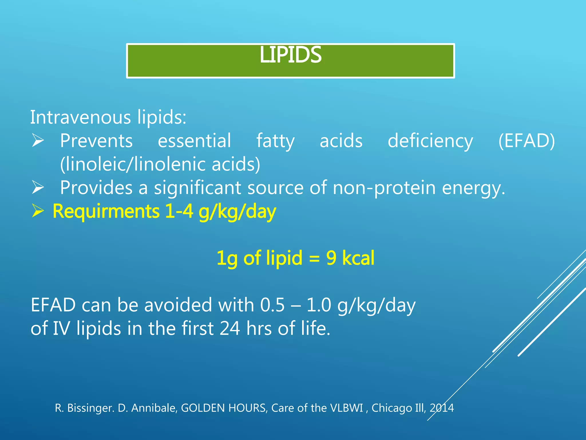 Newborn Parenteral Nutrition | PPTX