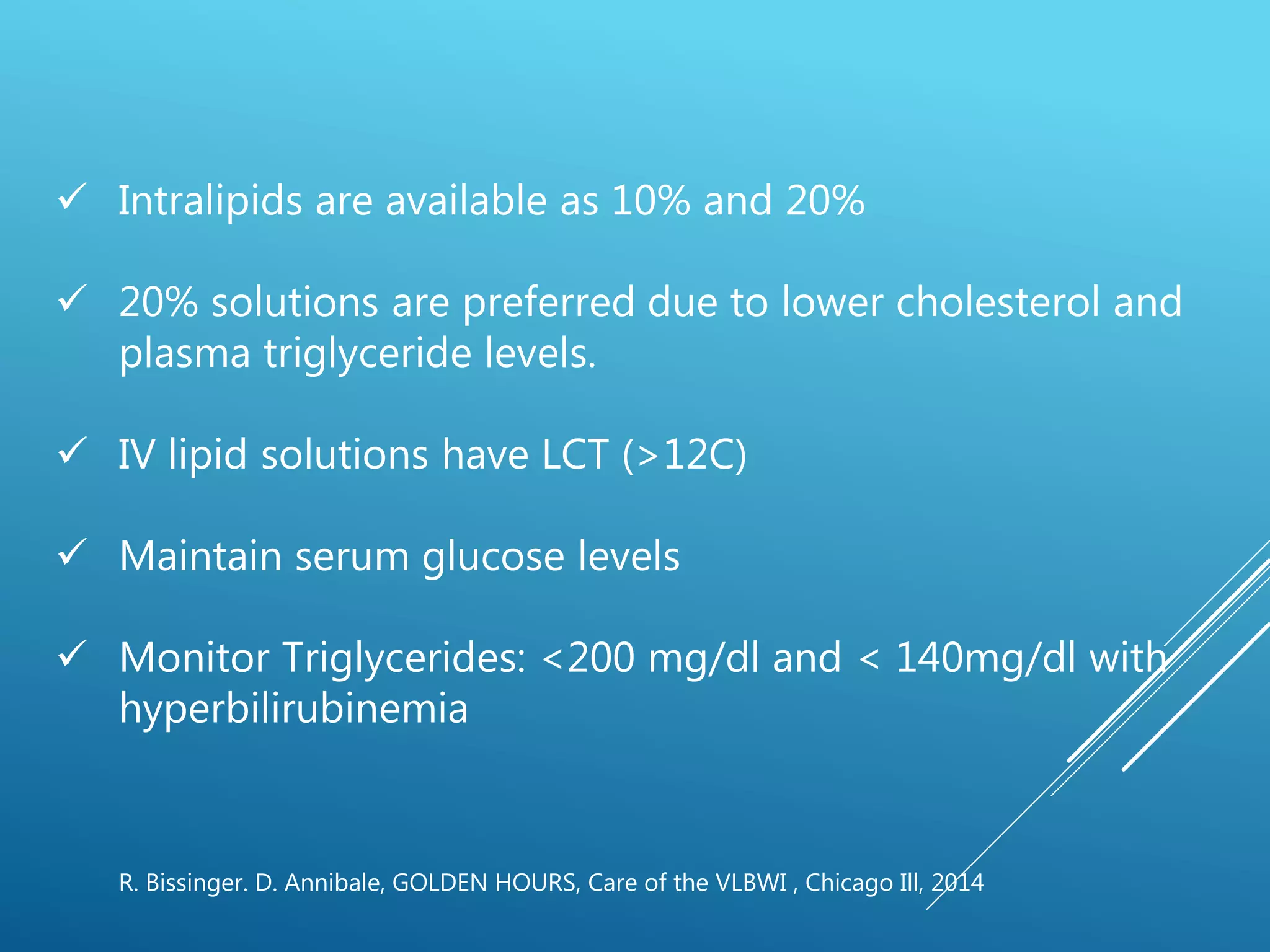 Newborn Parenteral Nutrition | PPTX