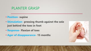 Newborn Reflex.pptx | Parenting Babies and Toddlers | Parenting