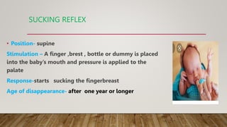 Newborn Reflex.pptx | Parenting Babies and Toddlers | Parenting