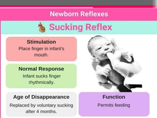 New born reflexes | PPTX