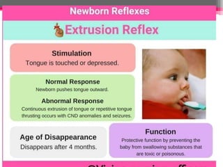 New born reflexes | PPTX