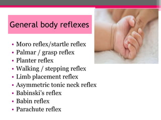 New born reflexes | PPTX