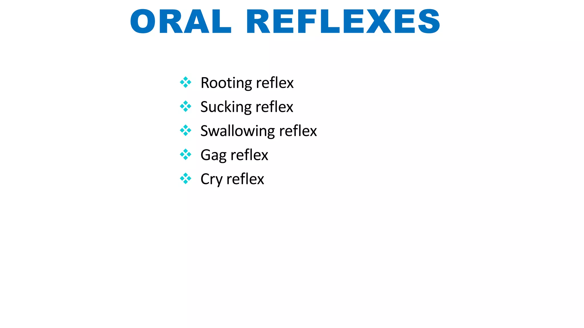 NEWBORN REFLEXES/ PRIMITIVE REFLEXES | PPTX