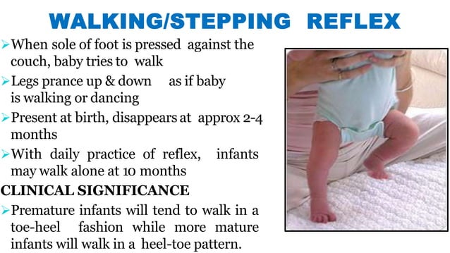 NEWBORN REFLEXES/ PRIMITIVE REFLEXES | PPTX