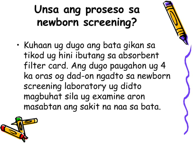 Newborn screening | PPT