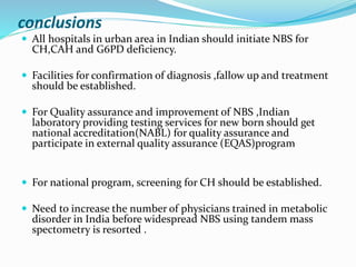 New born screening | PPTX