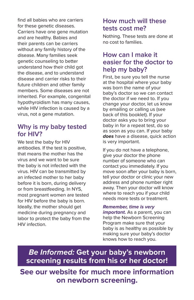 Newborn screening | PDF