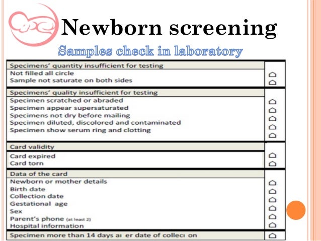 Newborn screening kuwait