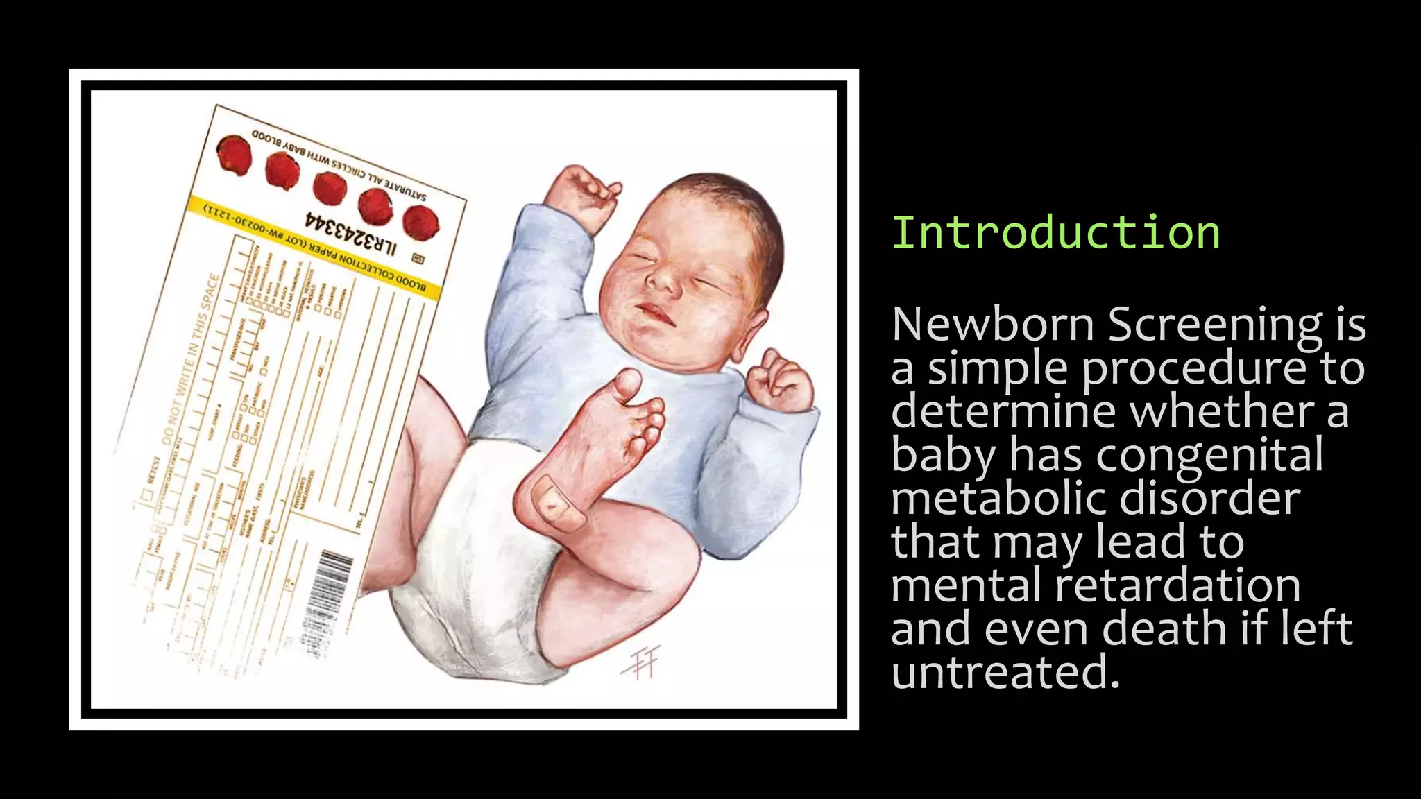 Newborn screening laboratory laws | PPTX