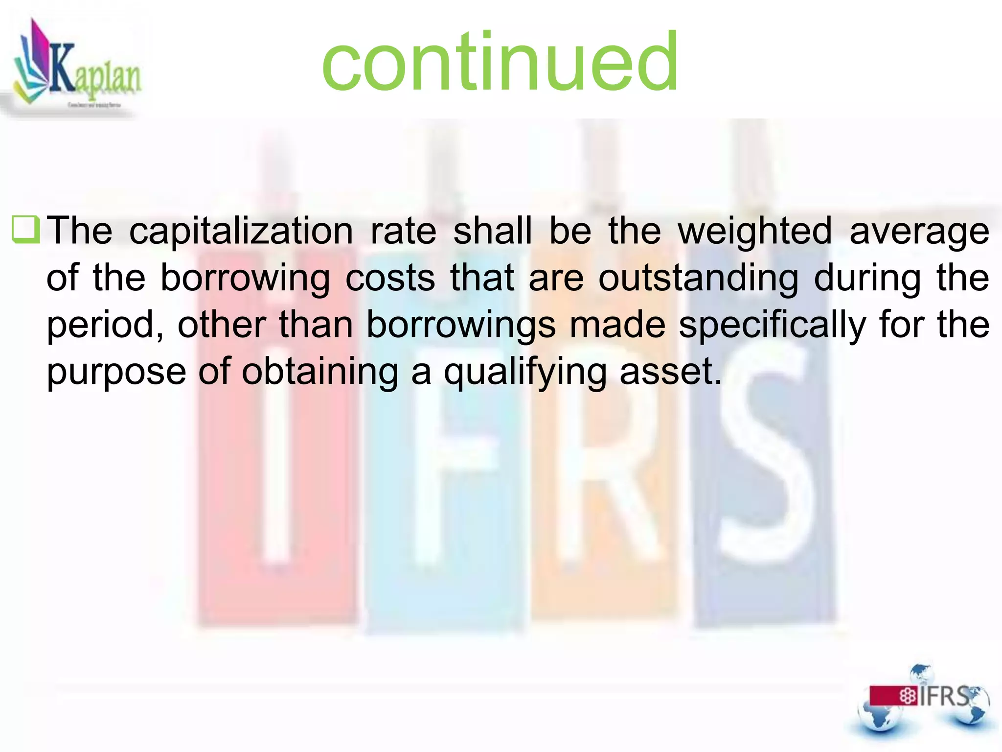 New borrowing cost ias 23 | PPTX