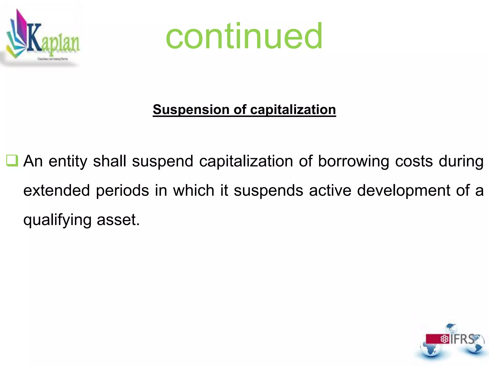 New borrowing cost ias 23 | PPTX