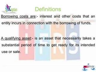 New borrowing cost ias 23 | PPTX