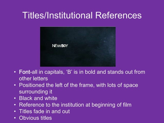 New boy presentation | PPTX