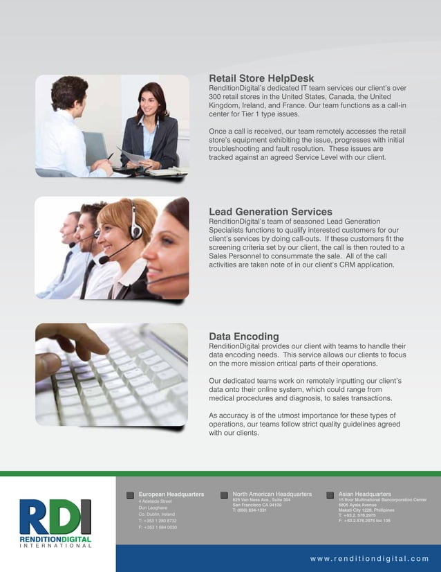 RDI BPO Fact Sheet | PDF