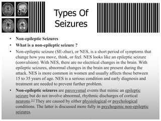 Types Of Seizures Myeshi Briley,HS-BCP | PDF