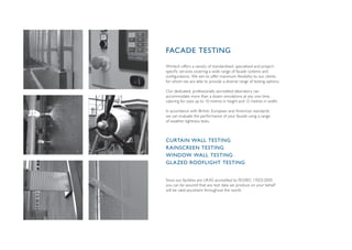 Wintech Engineering Limited - Brochure 2014 | PDF