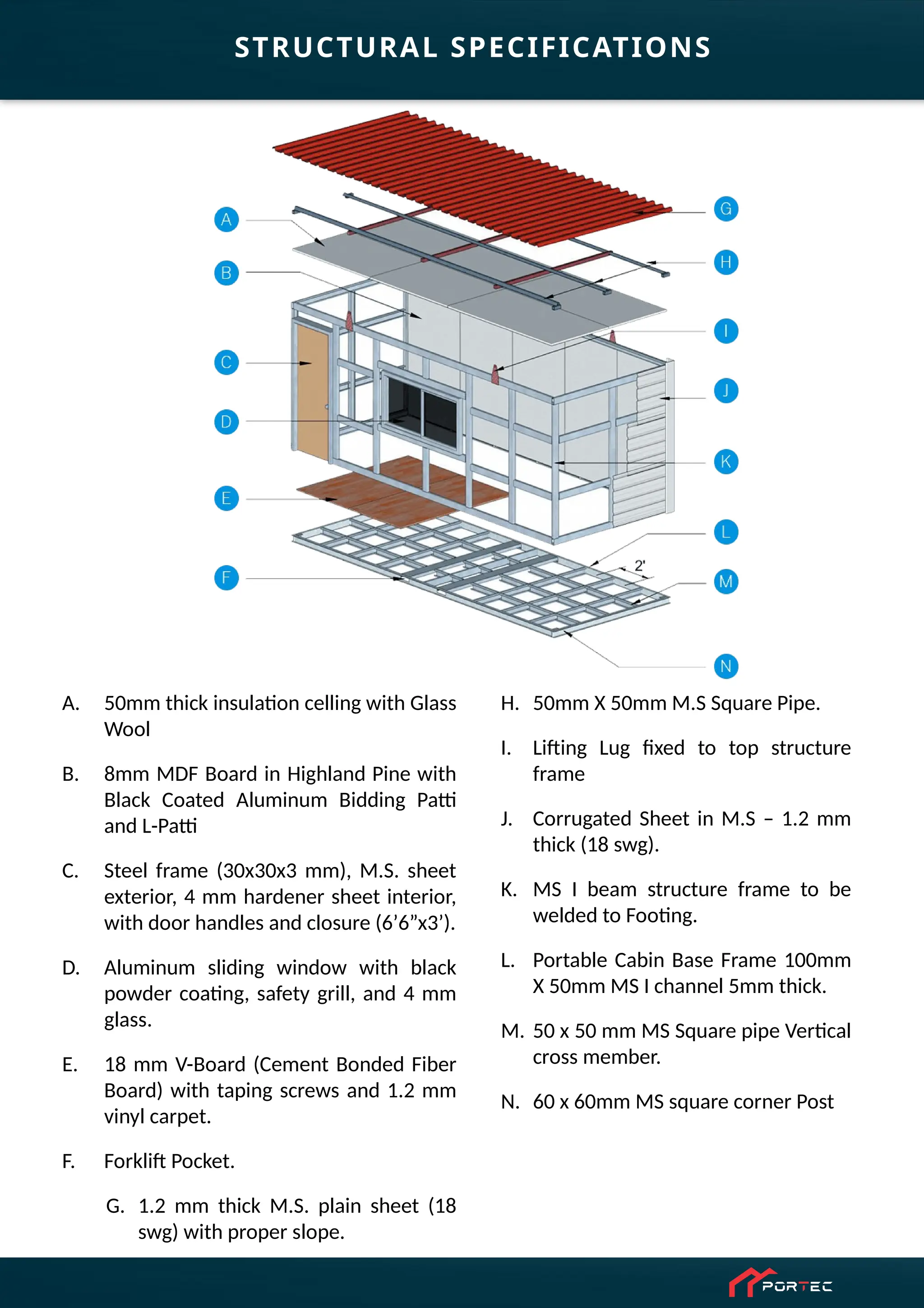Portec Cabins - Technically Innovative Cabins | PPTX