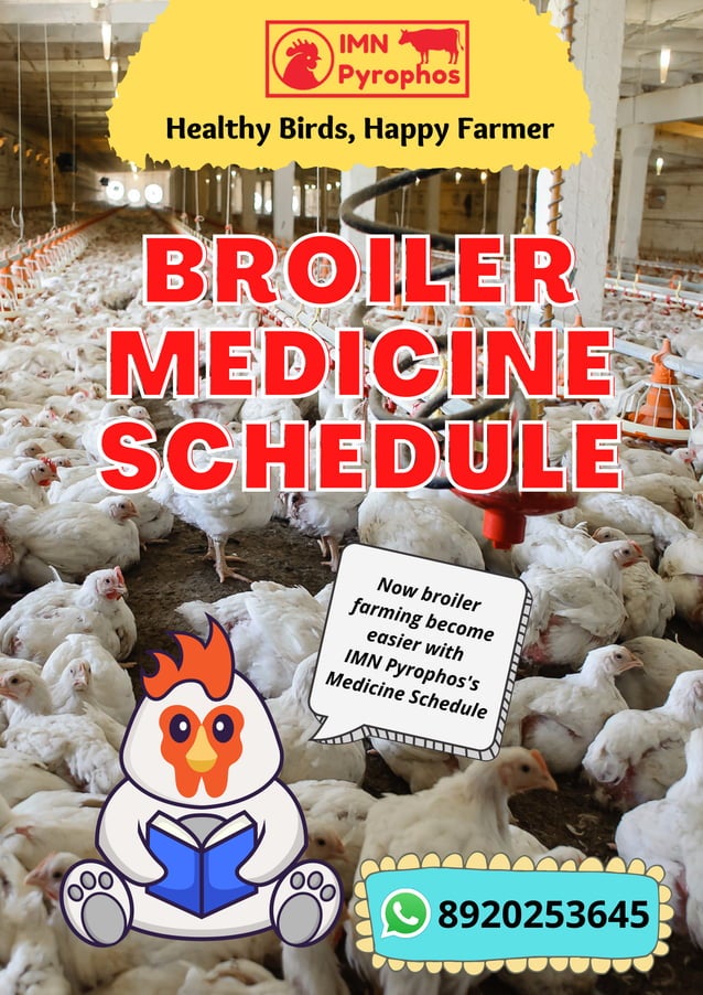 Broiler Medicine Schedule Chart - Broiler Farming Made Easy | PDF ...