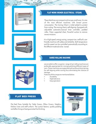 WASHING MACHINE AND SPOTTING MACHINE By Megha Laundry Equipments ...