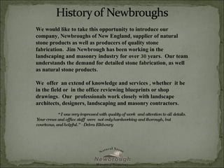 Newbroughs Of New England | PPT