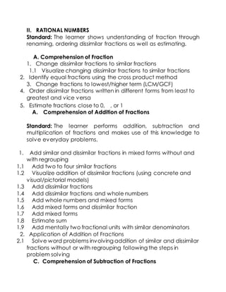 New budget of work in mathematics for grade five | DOCX