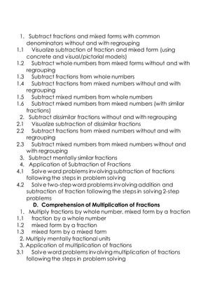 New budget of work in mathematics for grade five | DOCX