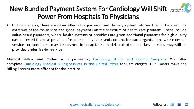New Bundled Payment System For Cardiology Will Shift Power From ...