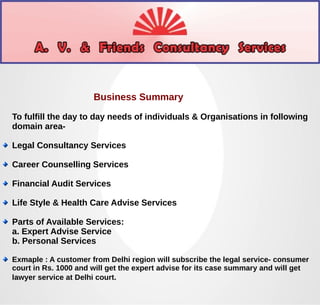 Consultancy Business Plan | PDF