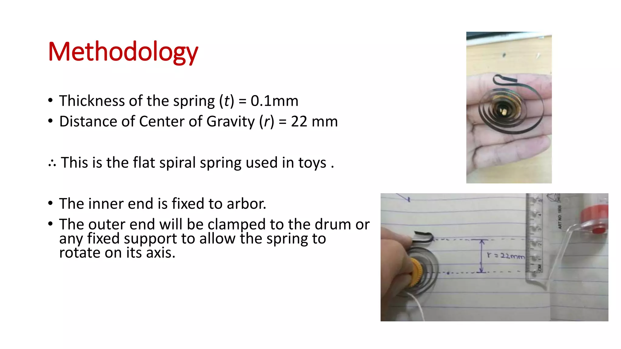 Flat Spiral Springs used in Toys | PPTX