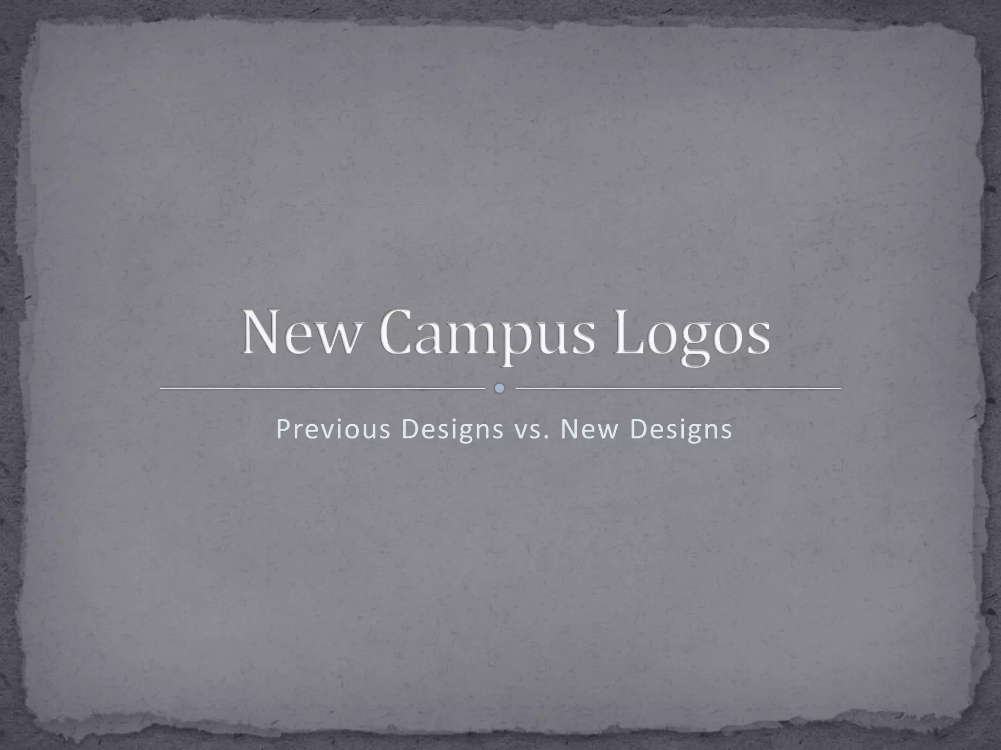New Campus Logos 2011 | PDF