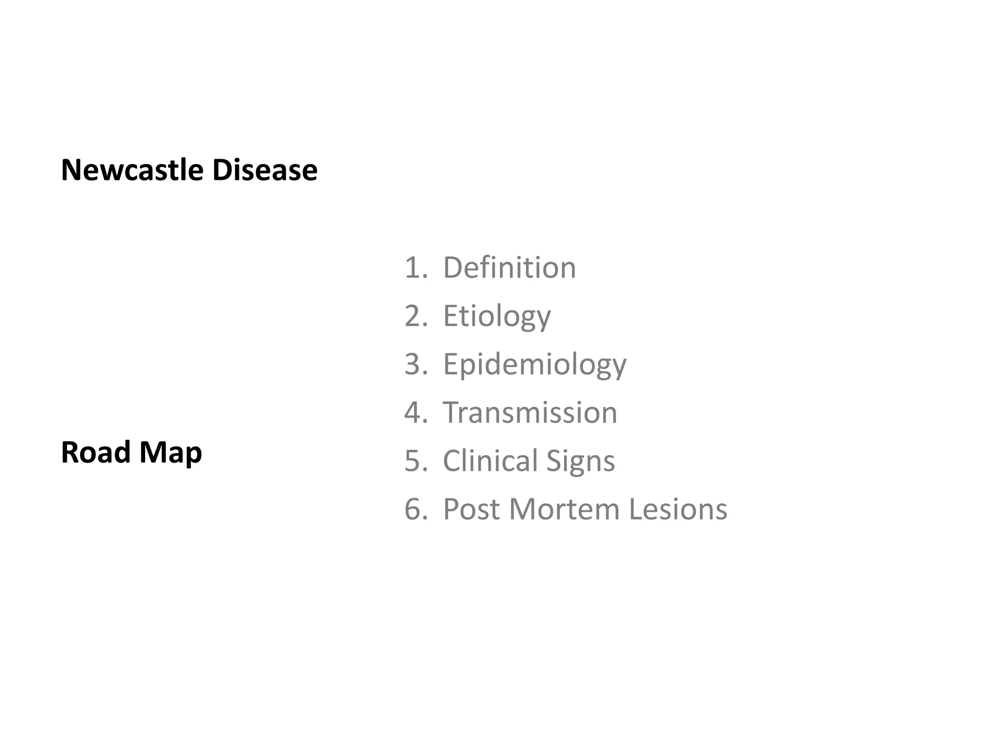 New Castle Disease | PPTX