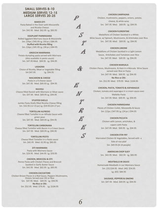 CATERING MENU | PDF