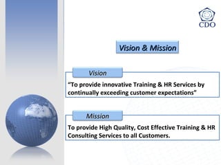 CDO presentation showcase | PPT