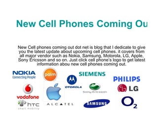 New cell phones coming out | PPT