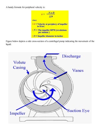 Centrifugal Pump Cross Section