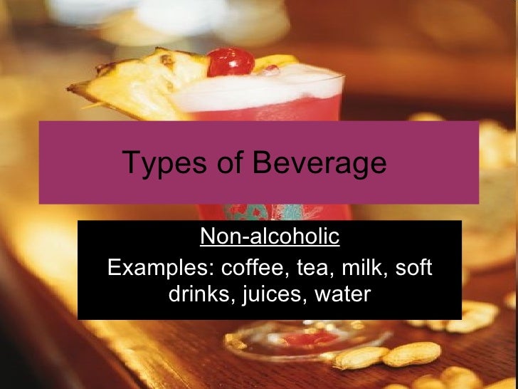 Beverages Meaning