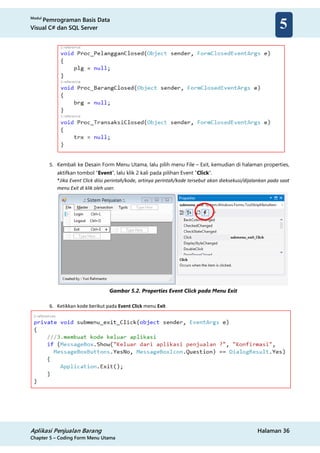 new Chapter 5 - Coding Form Menu Utama.pdf | Free Download