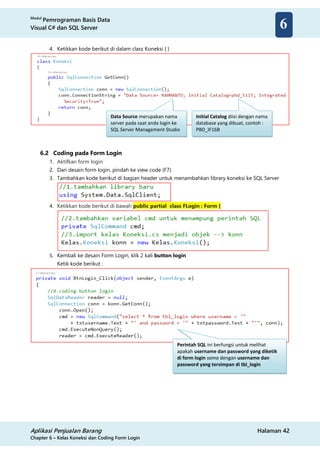 new Chapter 6 - Kelas Koneksi dan Form Login.pdf