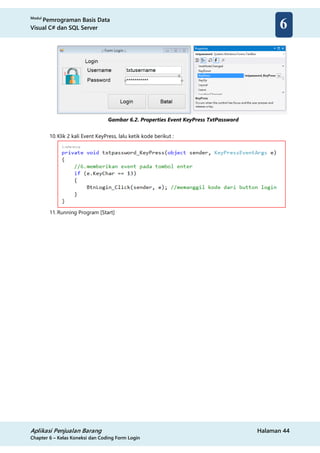 new Chapter 6 - Kelas Koneksi dan Form Login.pdf