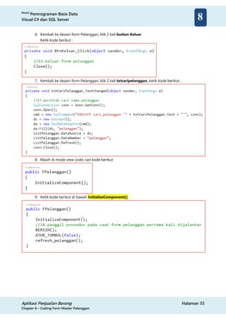 new Chapter 8 - Coding Form Master Pelanggan (Customer).pdf