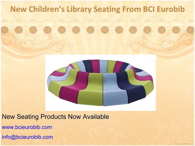 New Children's Library Seating From BCI | PPT