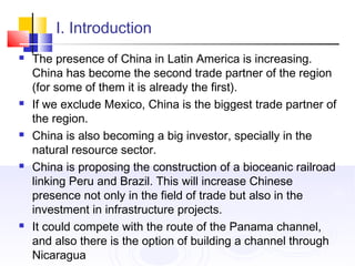 china and peru relations | PPT