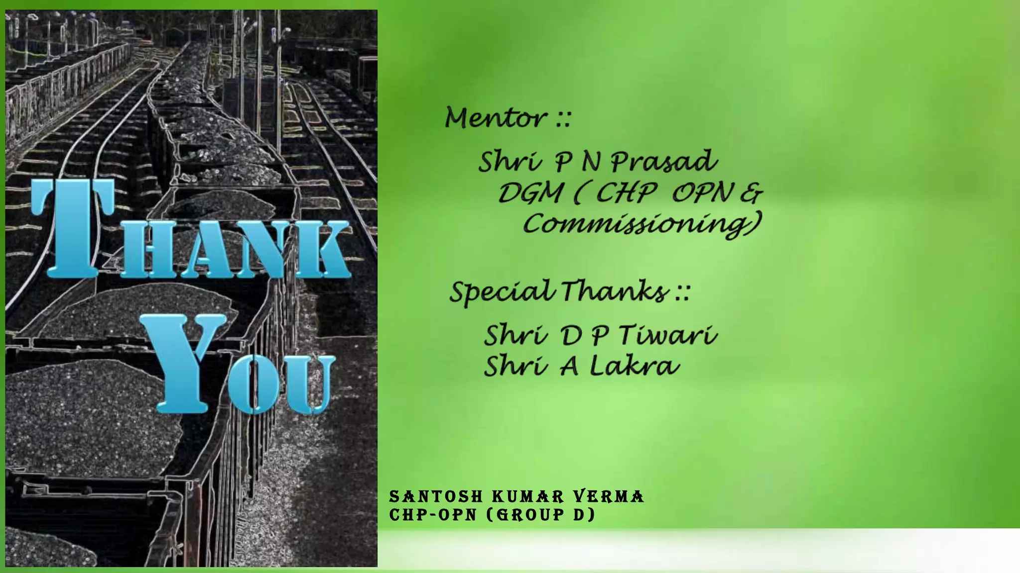 NTPC Rihand CHP Stage # 3 | PPSX